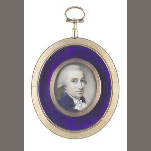 George Engleheart | 2 works, Captain John Blake Indian Navy (1713-1790 ...