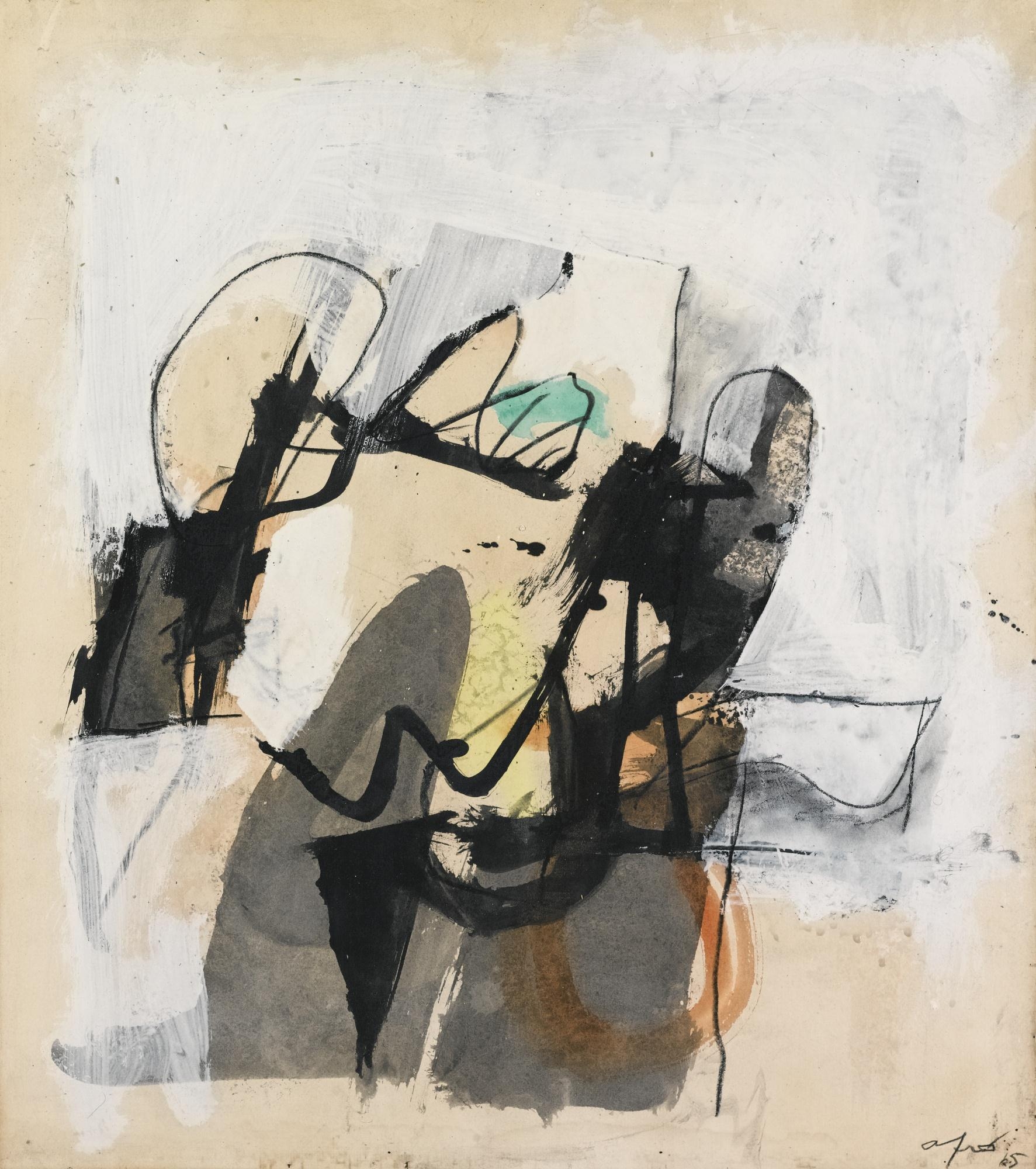 Afro Basaldella | SENZA TITOLO (1967) | MutualArt