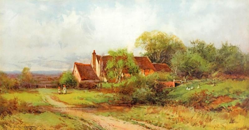 Henry John Sylvester Stannard | Two works : AT WICK, NEAR EVESHAM ...
