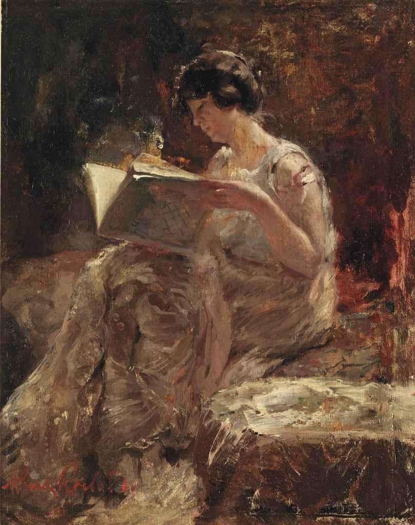 Albert Roelofs | Meisje dat gebaad wordt (1902) | MutualArt