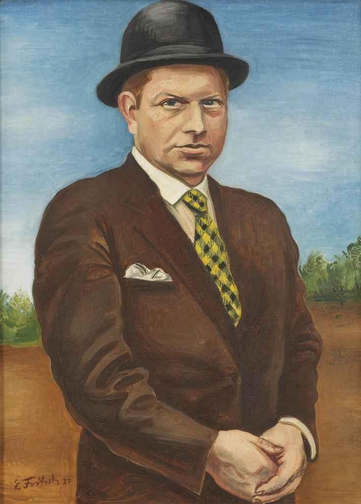 Ernst Fritsch | Frauenbildnis. (1928) | MutualArt