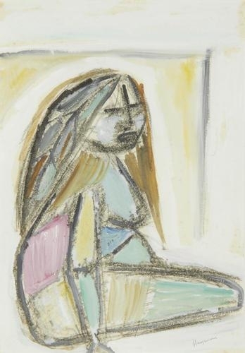 Patrick Hayman | Seated woman | MutualArt