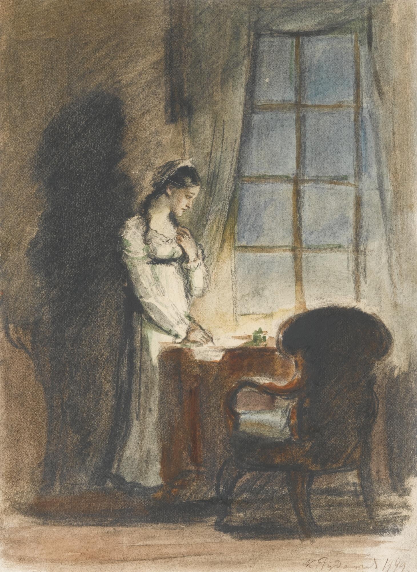 Konstantin Ivanovich Rudakov | A GROUP OF SIX ILLUSTRATIONS FOR PUSHKIN ...