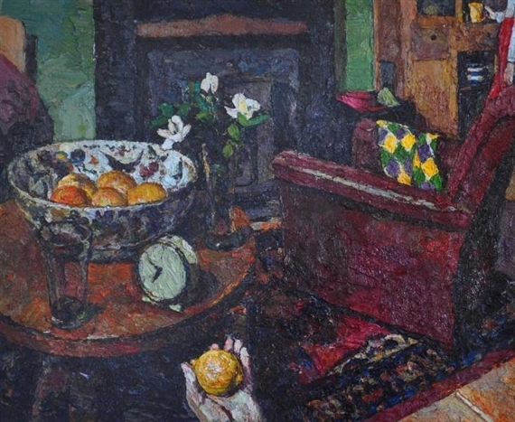 Robert Barnes | Interior with Still Life (1994) | MutualArt