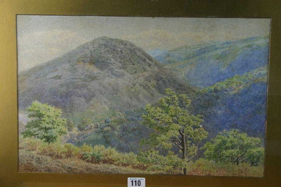 William Sidney Morrish | Landscape and trees (1895) | MutualArt