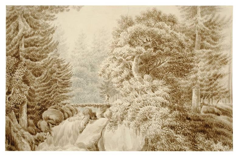 Christoph Nathe | KLEINER WASSERFALL IM WALD | MutualArt