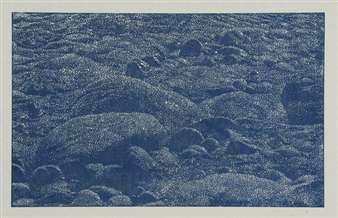 Franz Gertsch | Cima del mar (1990) | MutualArt