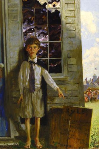 Jamie Wyeth | Dead Cat Museum, Monhegan Island (1999) | MutualArt