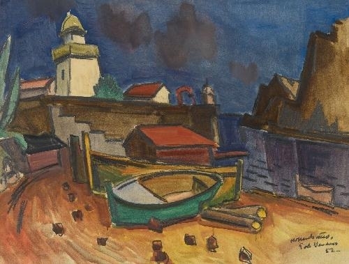 Ernst Mollenhauer | PORT VENDRES (1952) | MutualArt
