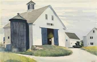 Edward Hopper | CHURCH IN EASTHAM (1948) | MutualArt