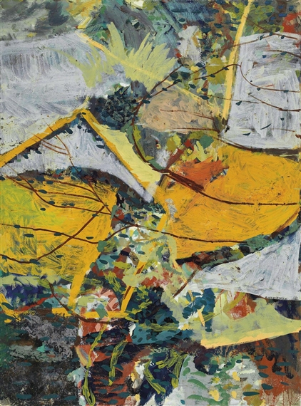 Jeng Jundian | Abstract Landscape (1995) | MutualArt