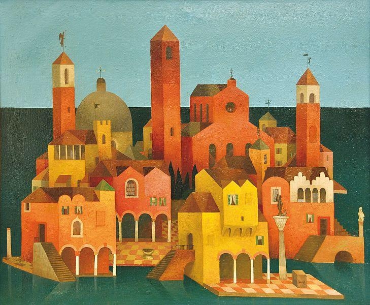 Vlastimil Benes | Kluziště (1958) | MutualArt