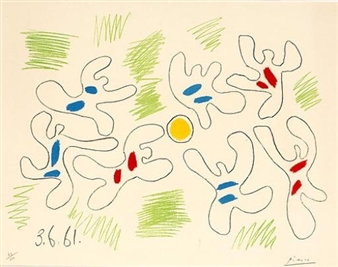 Pablo Picasso | Football (1961) | MutualArt