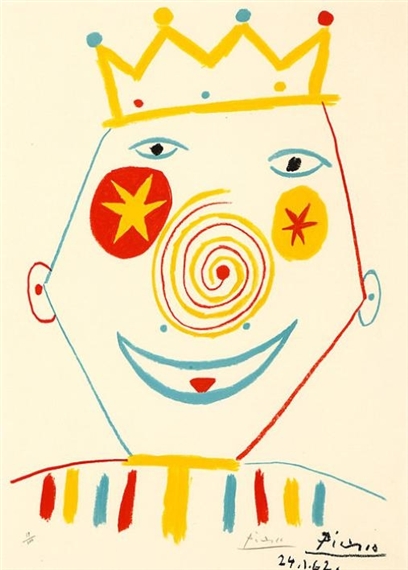 Pablo Picasso | Clown (1962) | MutualArt
