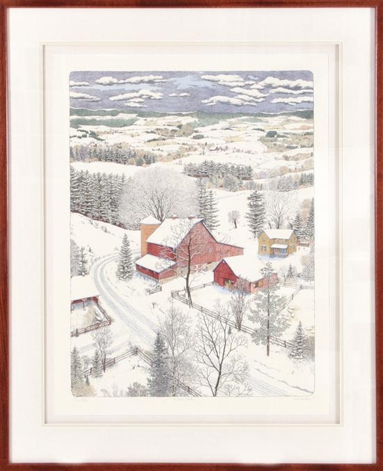 Susan Hunt-Wulkowicz | A Country Winter | MutualArt