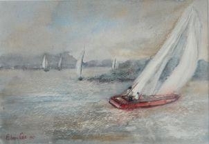 Eileen Farmer Lee | 4 Works: Approaching Dusk Dora Creek; End of Day St ...