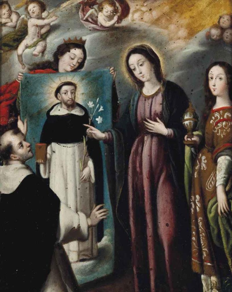 Spanish School, 15th Century | The miracle of Saint Dominic of Soriano ...