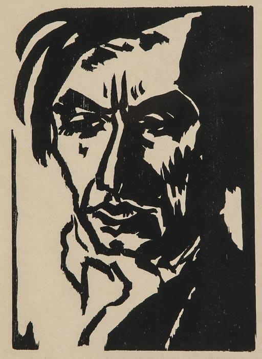 Emil Nolde | Der Prophet' (1912) | MutualArt