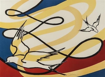 Alexander Calder | Birds in Flight | MutualArt