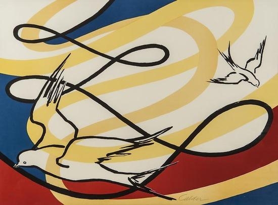 Alexander Calder | Birds in Flight | MutualArt