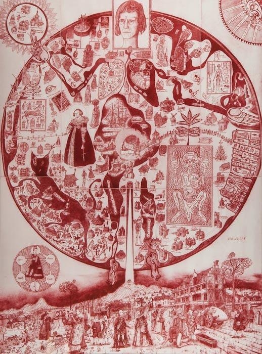 Grayson Perry | 5 Works: Map of Nowhere (2008) | MutualArt
