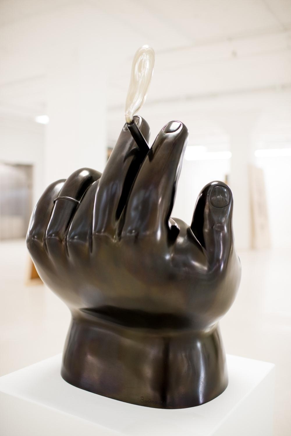 Fernando Botero | Hand with Cigarette (1981) | MutualArt