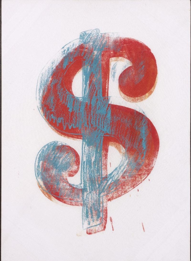 Andy Warhol | Dollar Sign (1981 - 1982) | MutualArt