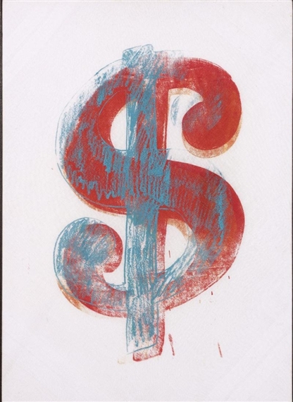 Andy Warhol | Dollar Sign (1981 - 1982) | MutualArt