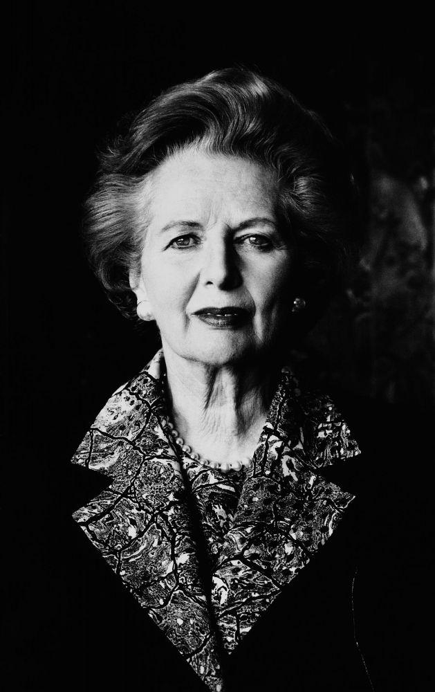 Helmut Newton | Maggie Thatcher (1991) | MutualArt