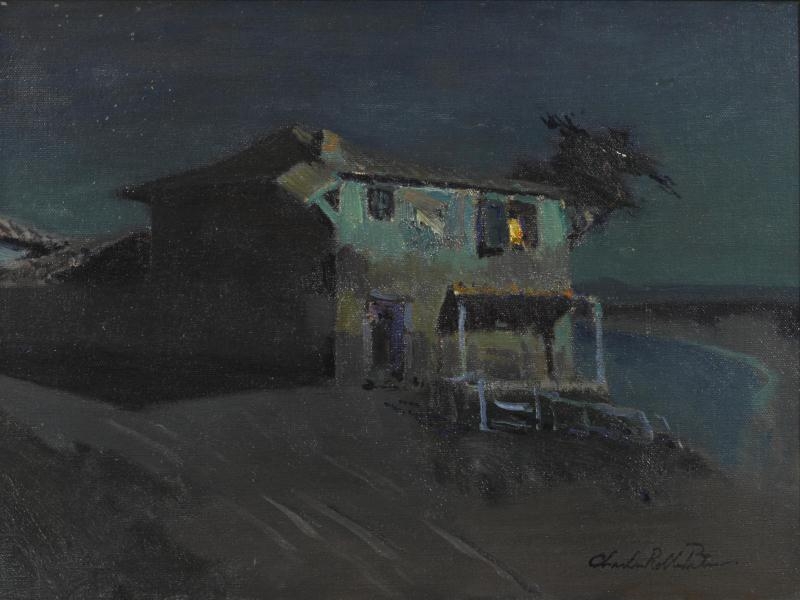 Charles Rollo Peters | Twilight on the Farm (1902) | MutualArt