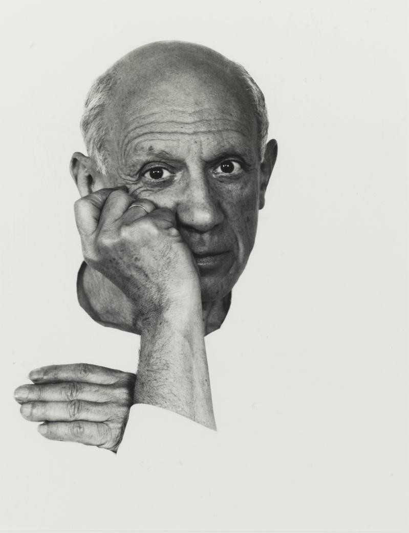 Arnold Newman | PABLO PICASSO, VALLAURIS, FRANCE (1954) | MutualArt