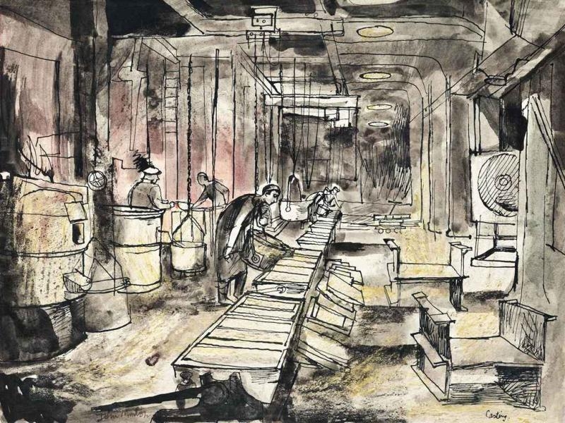 John Minton | Portrait of a Young Man | MutualArt