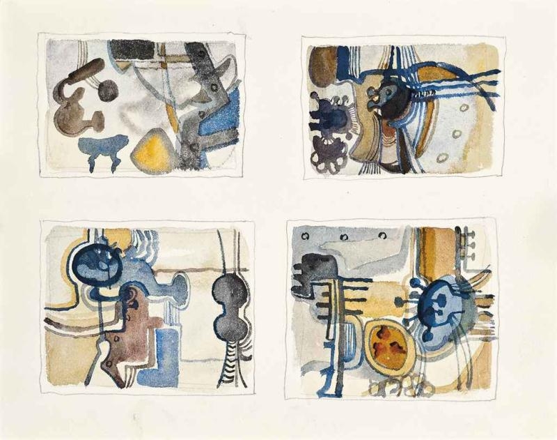 David Carr | Two sketchbooks of mechanical studies | MutualArt