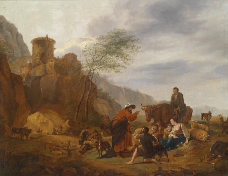 Johan Heinrich Roos | ROMAN LANDSCAPE | MutualArt