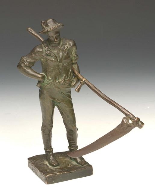 Sir William Hamo Thornycroft | The Mower (1881) | MutualArt