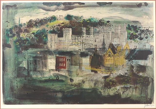 John Piper | 5 Works: St Edmund Hall, Oxford (1990) | MutualArt