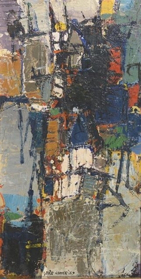 Louis Robert James | Vertical landscape (1959) | MutualArt