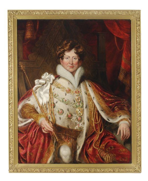 Sir Thomas Lawrence | Portrait of King George IV in coronation robes ...