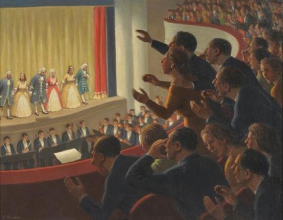 Fermin Rocker | At the Theatre | MutualArt