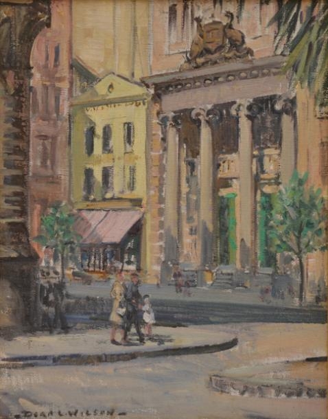 Dora Wilson | Queen Street and Collins Street | MutualArt