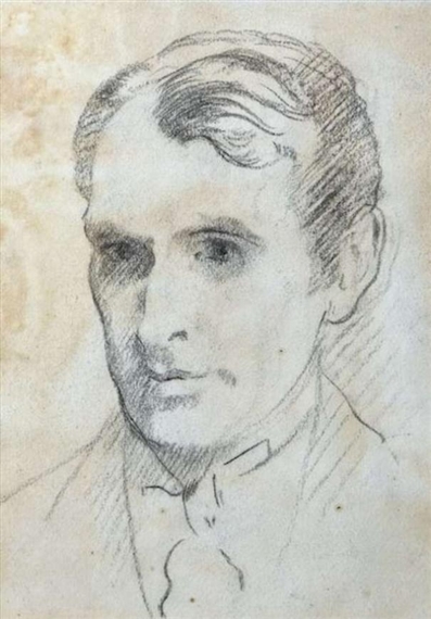 James Sinton Sleator | Self-Portrait Study | MutualArt