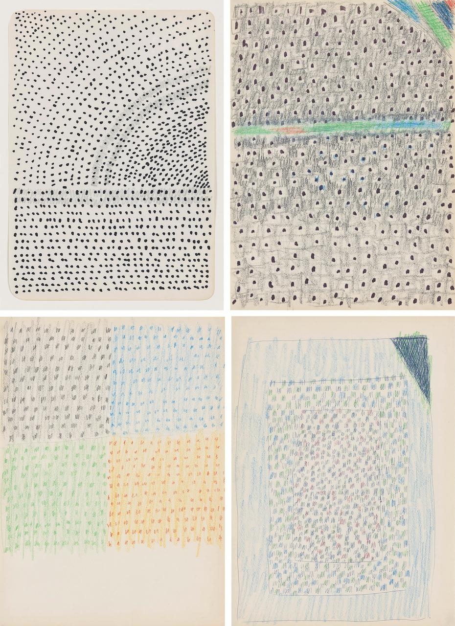 Kim Whanki | 4 Drawings | MutualArt
