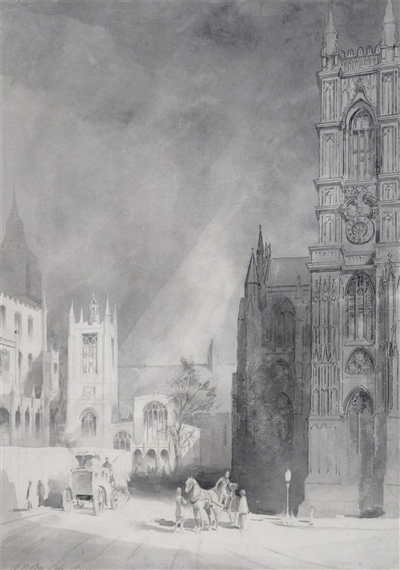 Alfred Charles Conrade | Tothill Street, London (1904) | MutualArt