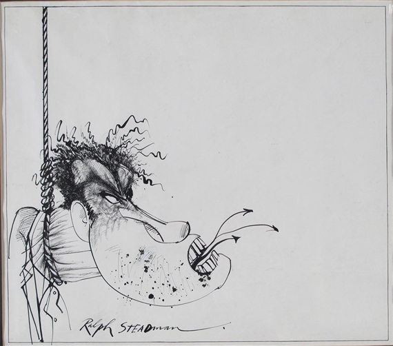 Ralph Steadman | President Nixon | MutualArt