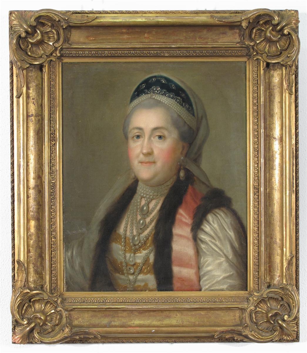 Virgilius Eriksen | Portrait of Catherine II, Empress of Russia ...