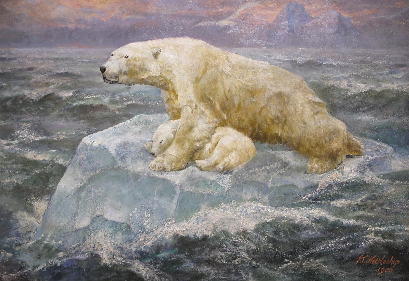 John Trivett Nettleship | Adrift (1900) | MutualArt