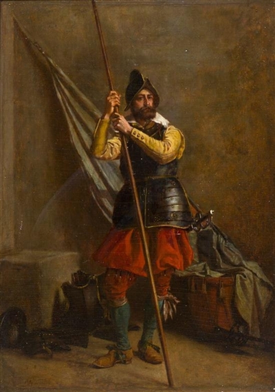Jean-Louis-Ernest Meissonier | Sentinel of the Time of Louis XIII ...