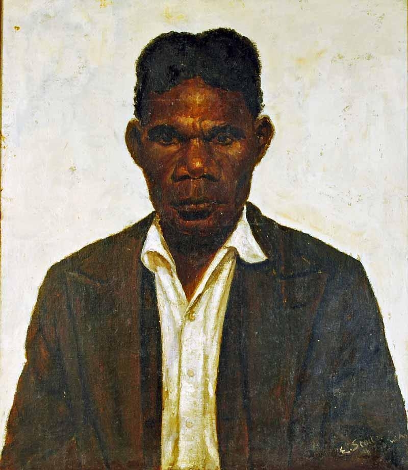 Edgar Steitz | Portrait of an Aboriginal Man | MutualArt