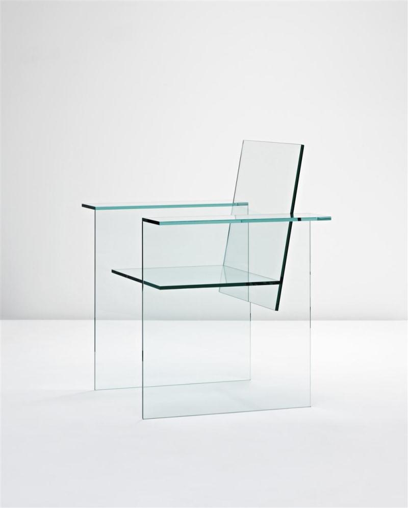 Shiro Kuramata | Glass chair (1976) | MutualArt
