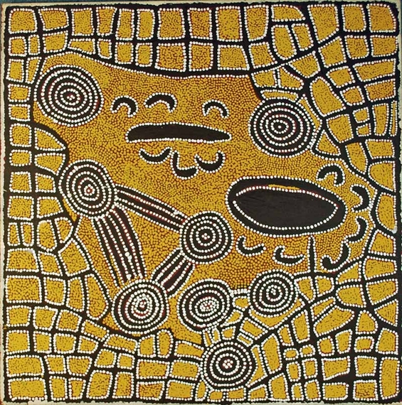 Nancy Ross Nungurrayi | Rockhole and Soakage Site of Marrapinti | MutualArt